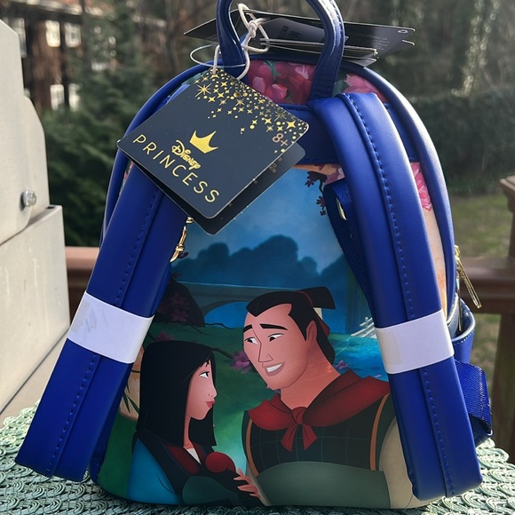 Disney Mulan | Bags | Nwt Loungefly Disney Mulan Castle Fireworks Light ...